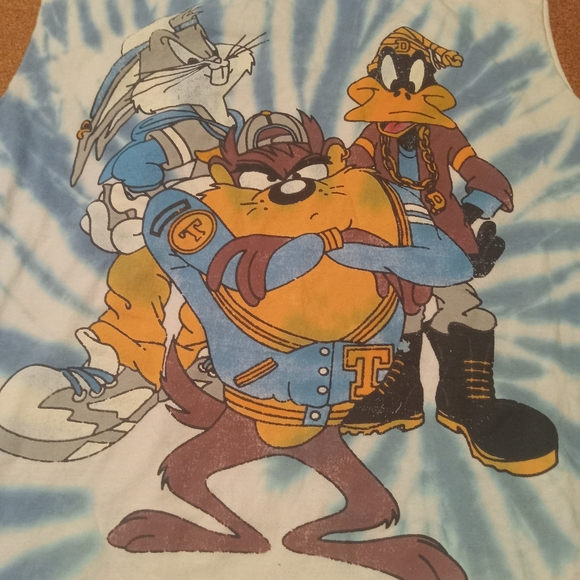 Warner Bros. | Shirts | Warner Bros Extra Large Looney Tunes Rapper Tie ...